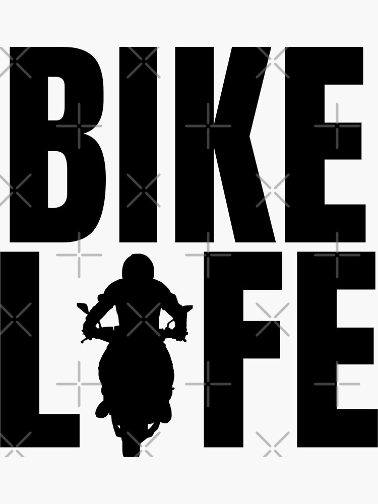 "Bike Life" Sticker for Sale by Quetzalita | Redbubble