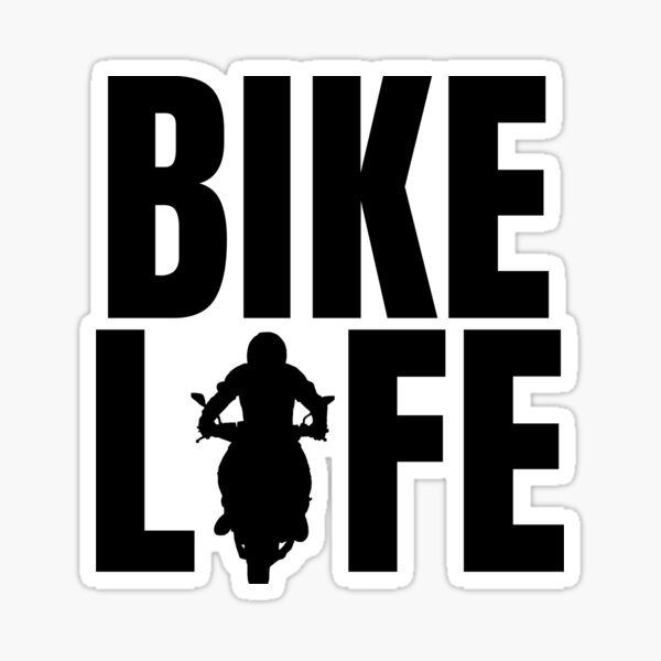 "Bike Life" Sticker for Sale by Quetzalita | Redbubble