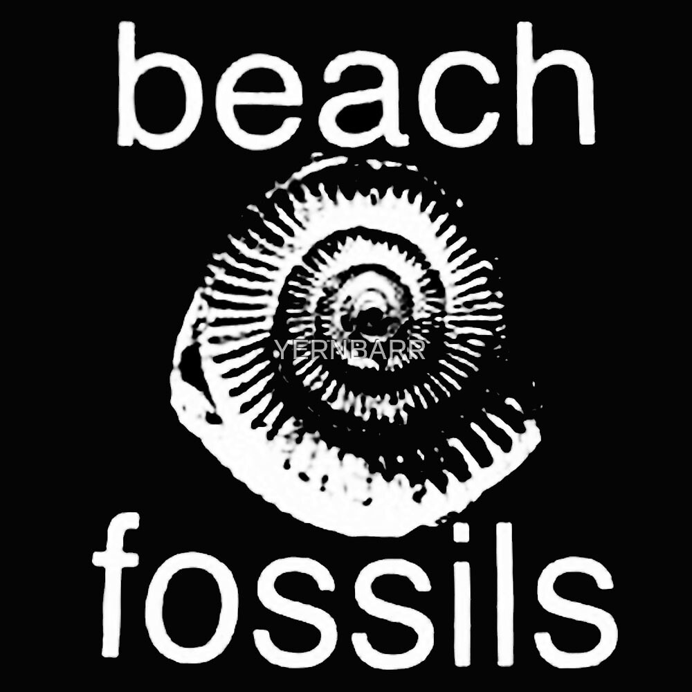 "Beach Fossils Logo" by YERNBARR | Redbubble