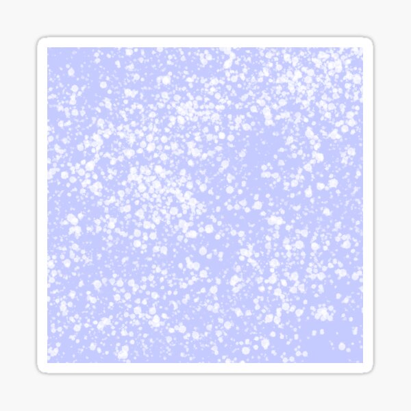 "Purple White Paint Splatter" Sticker by AlishaMSchil | Redbubble