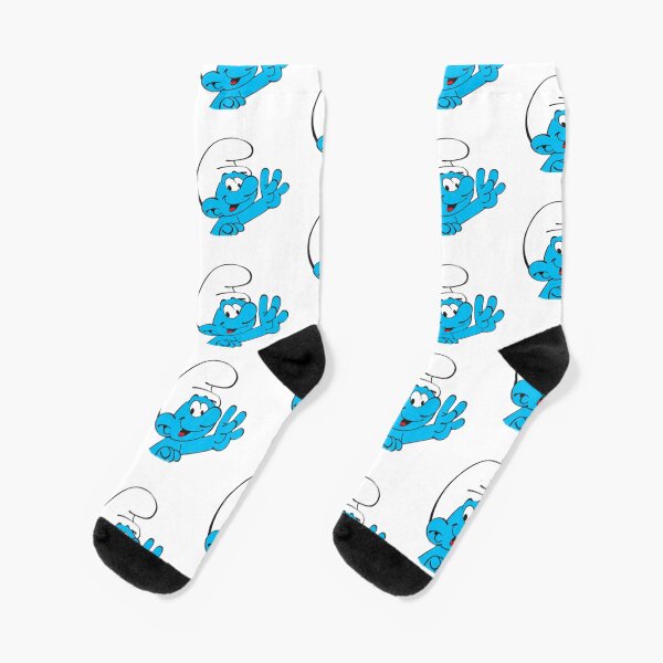The Smurfs Socks | Redbubble