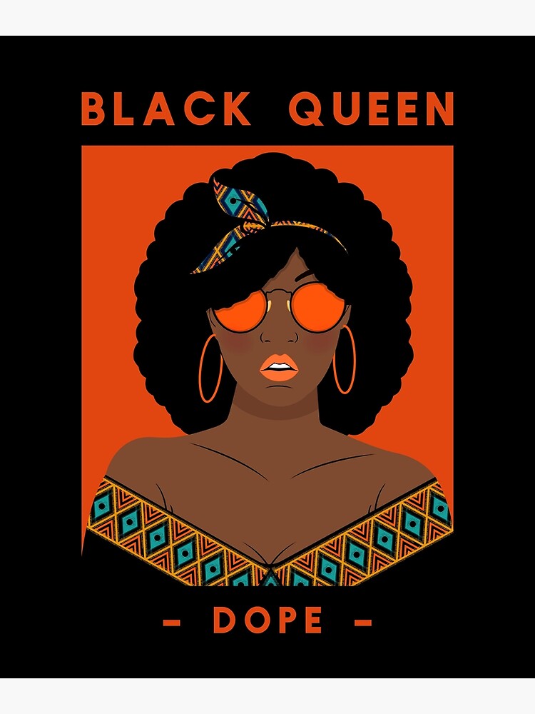 "Black Queen Dope" Poster for Sale by Thrillsy | Redbubble