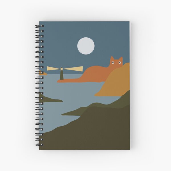 Cat Spiral Notebooks | Redbubble