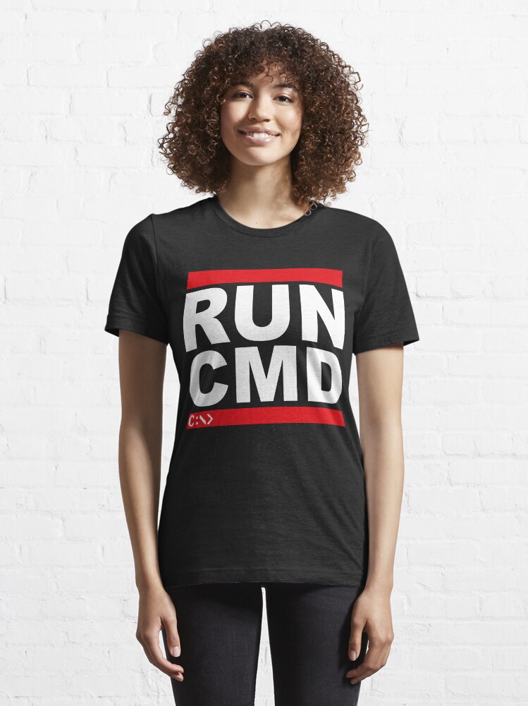 "Run CMD - C:\>" T-shirt by mongolife | Redbubble