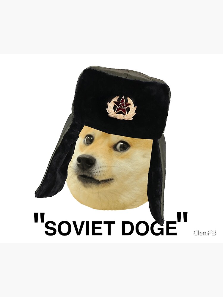 Póster «Proyecto Doge - N ° 4 Doge soviético» de ClemFB | Redbubble