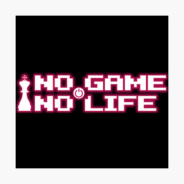 "Anime No Game No Life Logo" Photographic Print by otakuchaneru | Redbubble