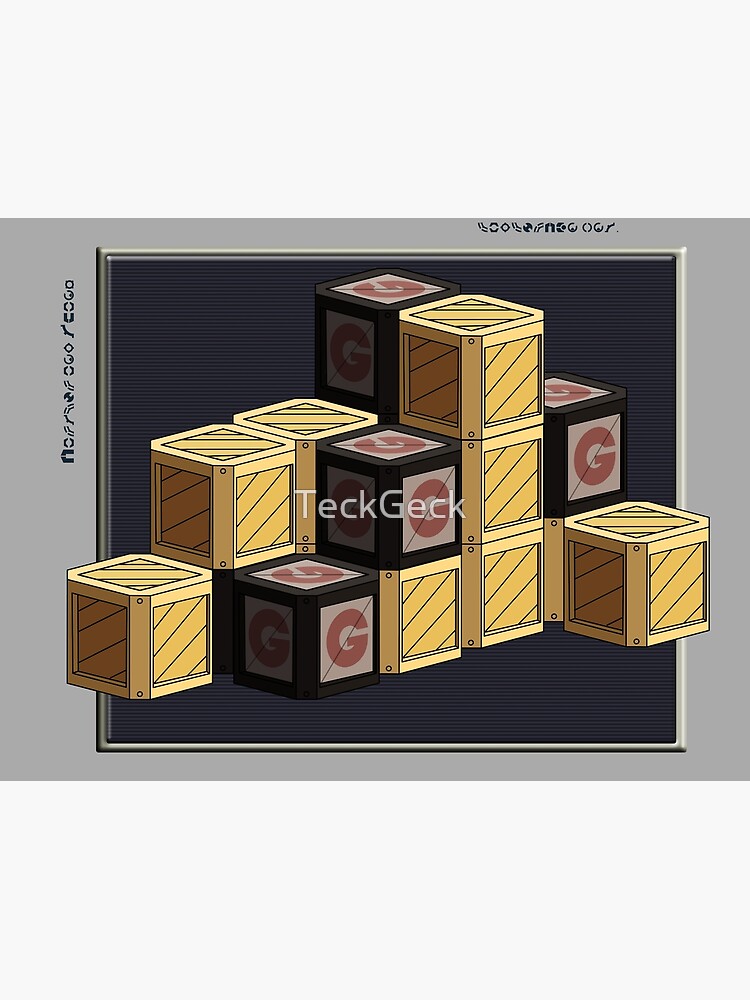 "Gadgetron Crates (R&C1)" Art Print for Sale by TeckGeck | Redbubble