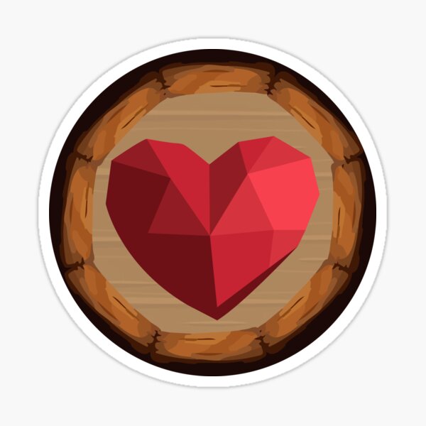 "DIY Heart Tokens for Tabletop Board Games" Sticker for Sale by ...