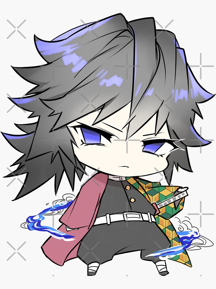 "Giyu" Sticker by pvcparfait | Redbubble
