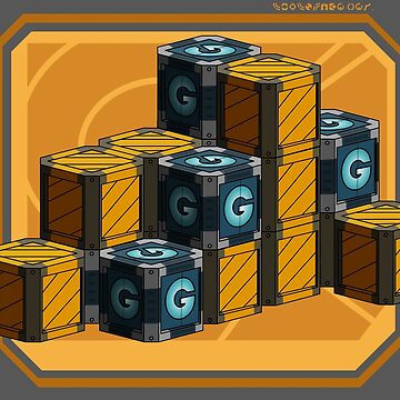 "Gadgetron Crates (R&C3)" Sticker for Sale by TeckGeck | Redbubble