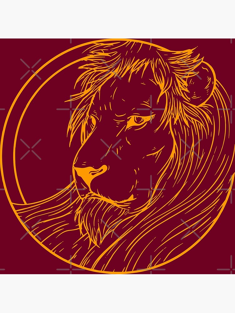 "Leo horoscope zodiac astrology lion king " Art Print for Sale by ...