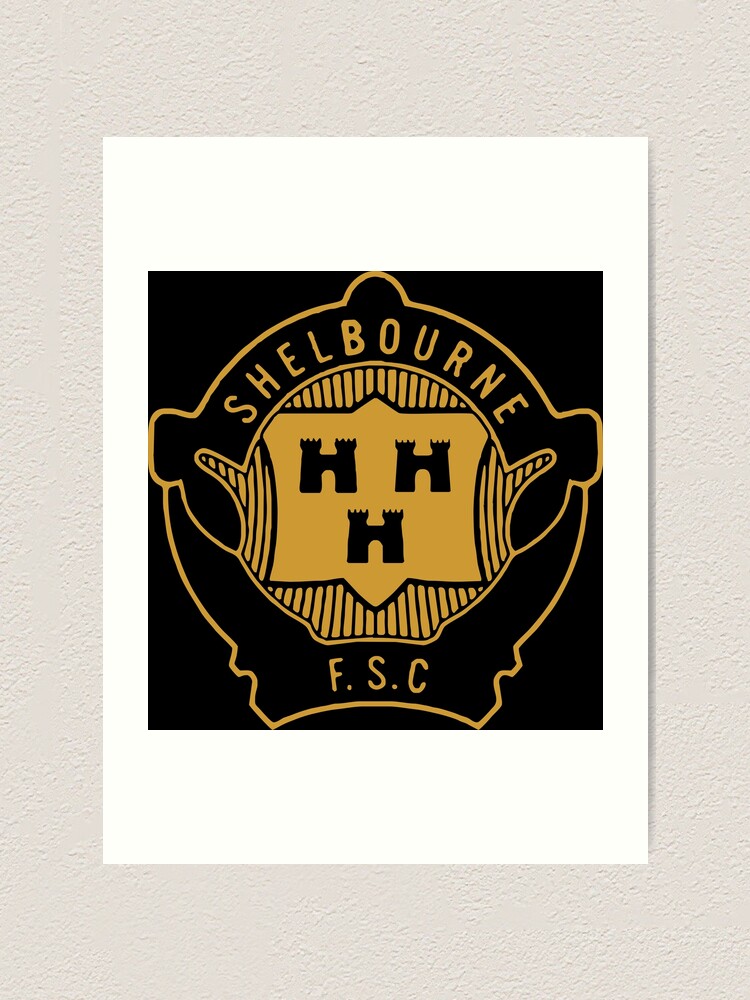 "Shelbourne FC Old Logo Gold 2" Art Print for Sale by jodiwin | Redbubble