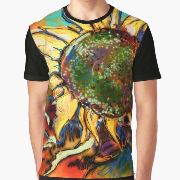 "Sunflower Sayonara" T-shirt for Sale by michdevilish | Redbubble ...