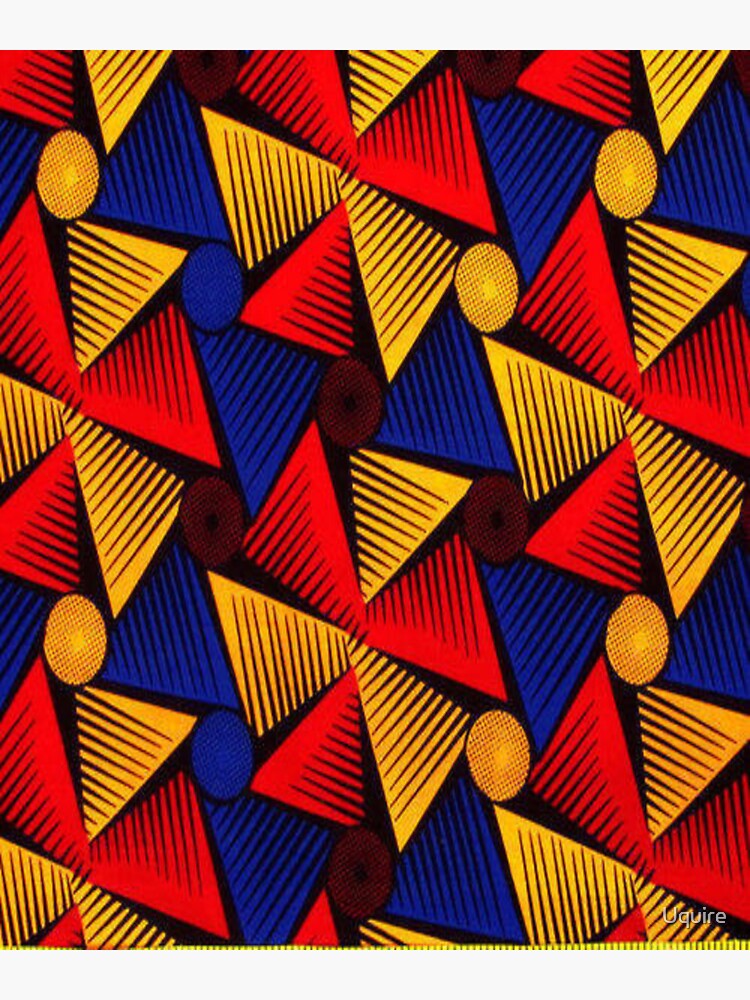 "Classic African print Art" Sticker for Sale by Uquire | Redbubble