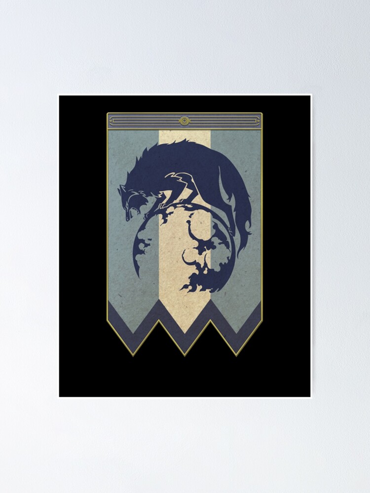 "Ashen Wolves Fire Emblem" Poster by YvetteLawdlje | Redbubble