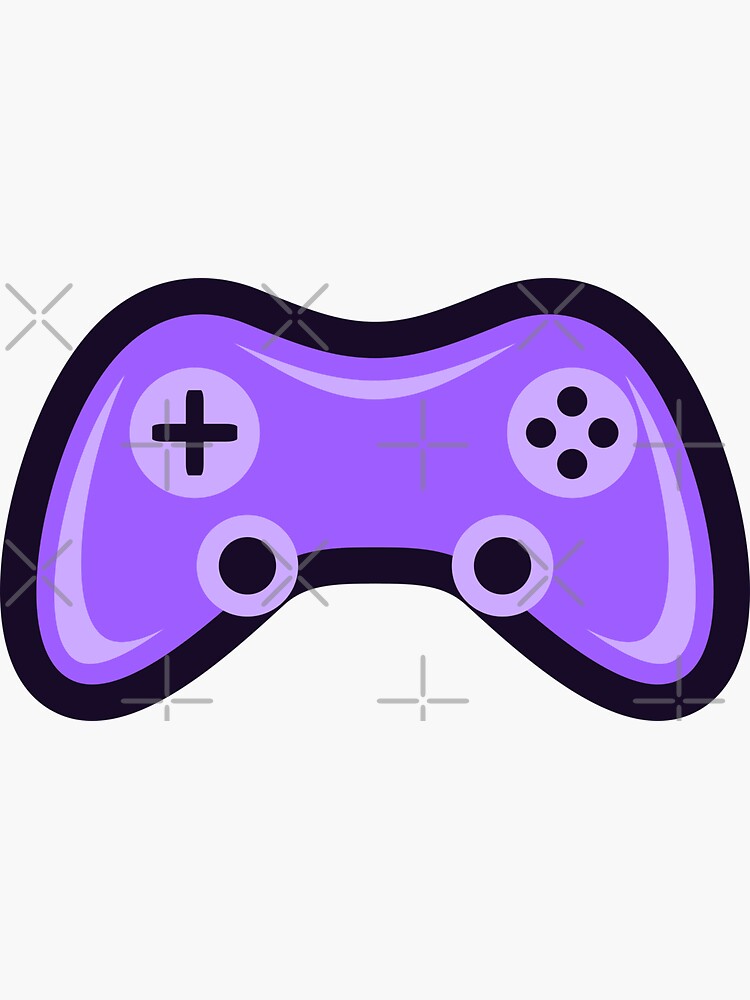 "Game Pad Sticker" Sticker for Sale by mrlazypl | Redbubble