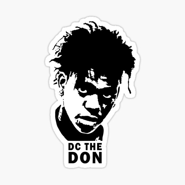 "DC The Don" Sticker for Sale by Pappistore | Redbubble
