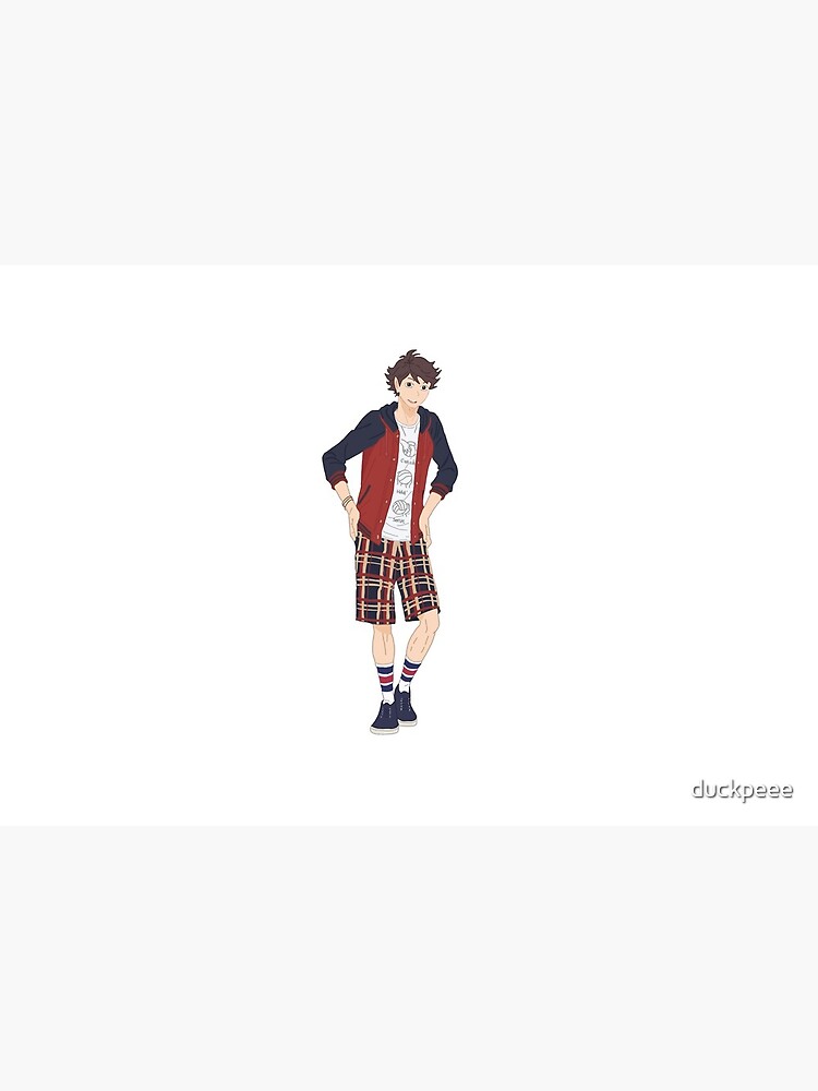 oikawa in da plaid fit Mask for Sale by duckpeee Redbubble