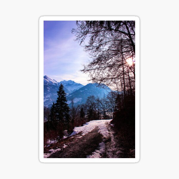 "Swiss Alps at Interlaken" Sticker for Sale by ksweetphoto | Redbubble