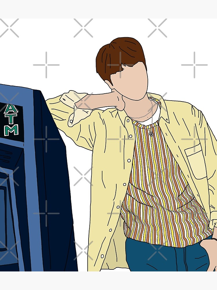 "Jin Dynamite Line Art" Art Print for Sale by serendipitousMT | Redbubble