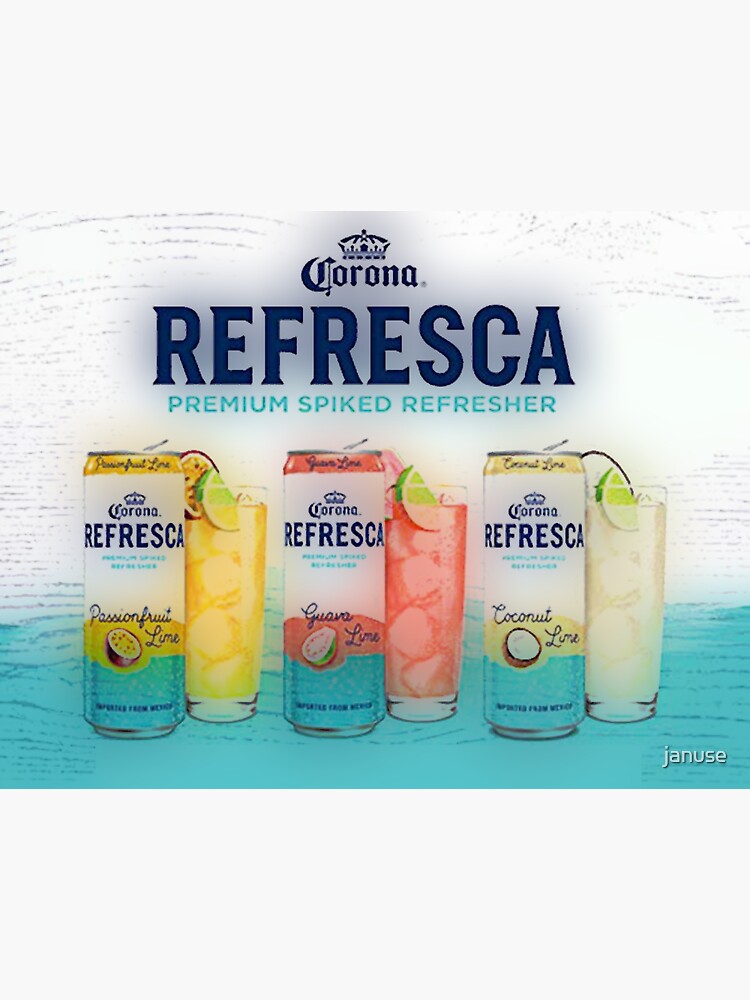 "Corona Refresca" Sticker by januse | Redbubble