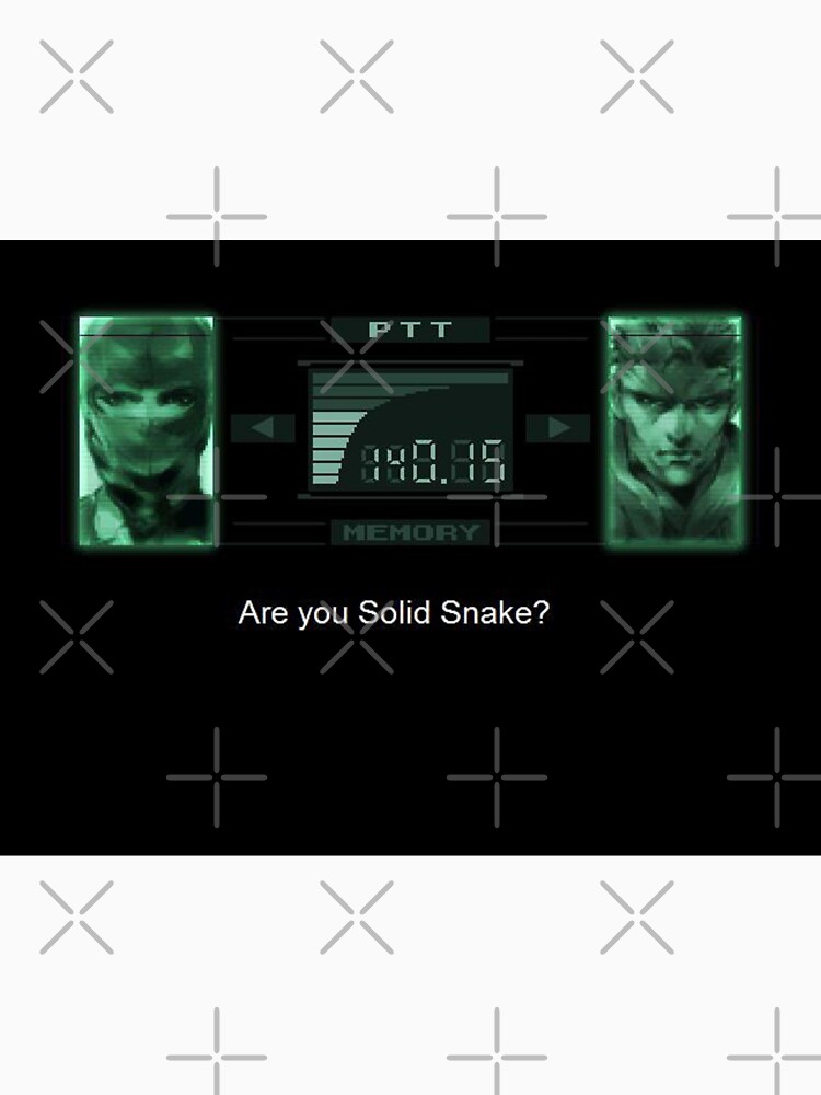 "Metal Gear Codec Call" T-shirt for Sale by iambrittanyjane | Redbubble ...