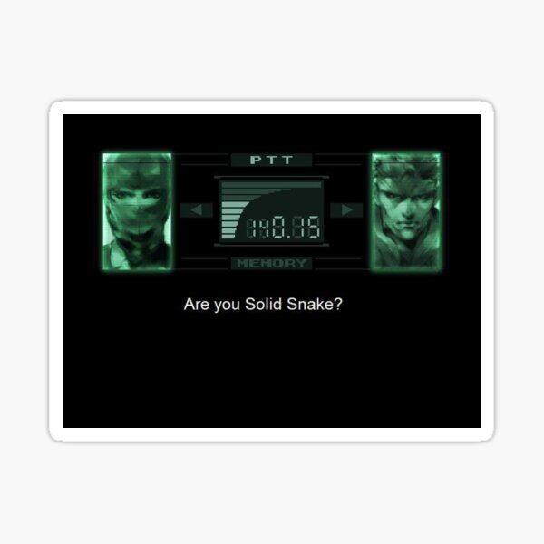 "Metal Gear Codec Call" Sticker for Sale by iambrittanyjane | Redbubble
