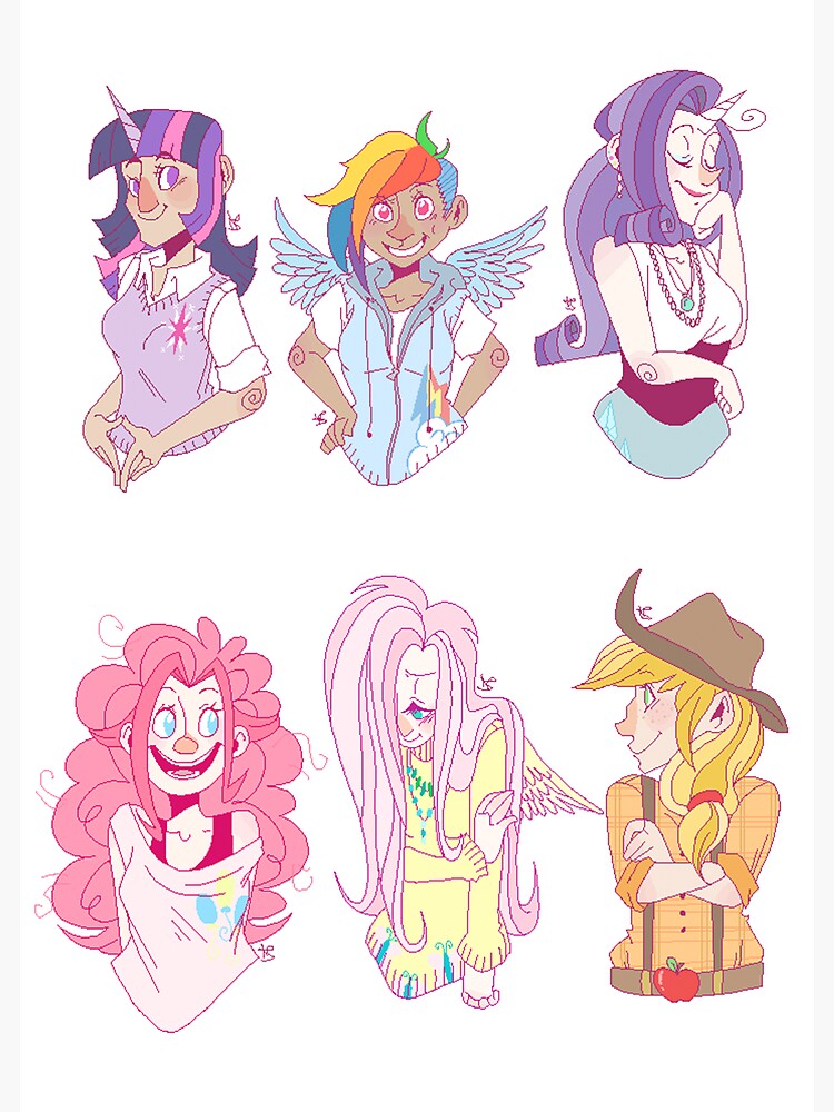 "My Little Pony: Friendship is Magic 1" Poster for Sale by stevetwisp ...