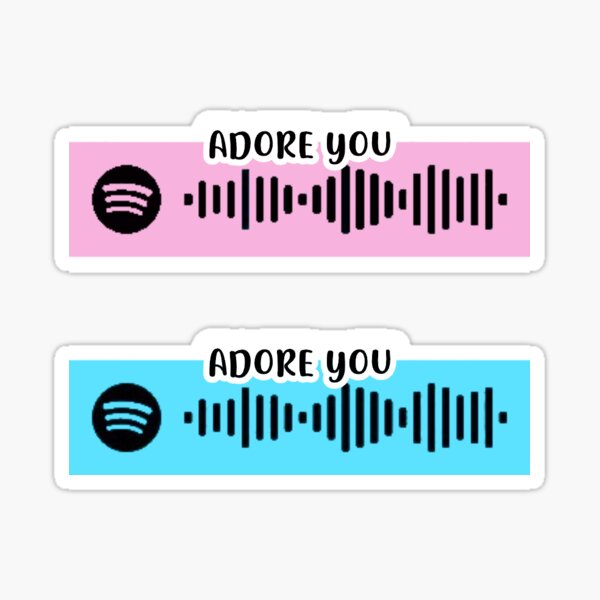 Adore You By Harry Styles Spotify Stickers | Redbubble