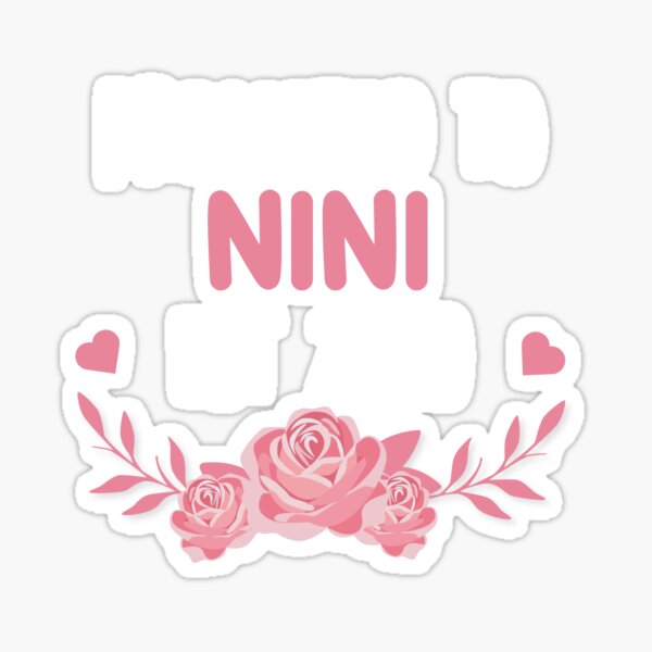 "Promoted To Nini Est 2020 " Sticker for Sale by zedesignn | Redbubble