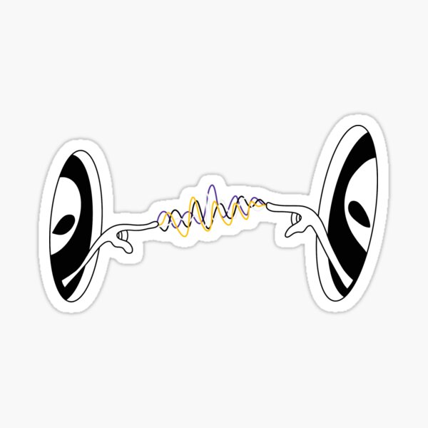 "Non Binary Vibes Aliens LGBTQ+ Space Pride" Sticker by illuniz | Redbubble