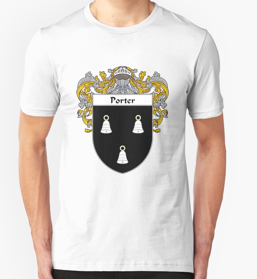 Porter Coat of Arms / Porter Family Crest by William Martin