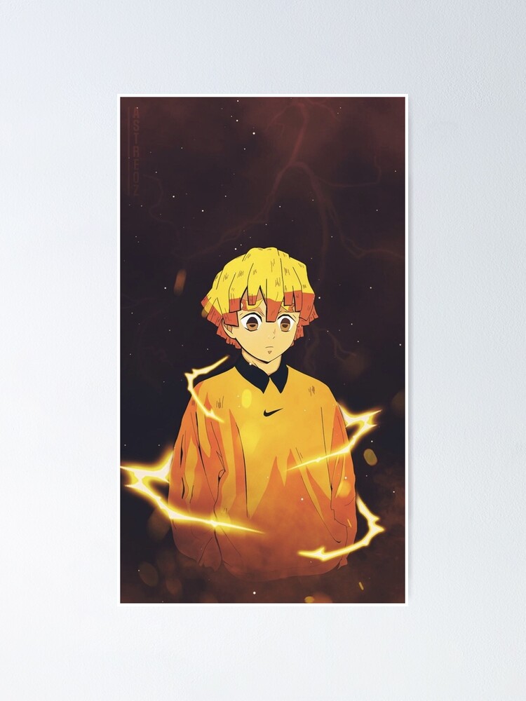 "Zenitsu" Poster by SlameDesign | Redbubble