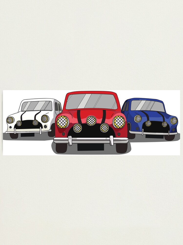 "The Italian Job" Photographic Print by Vector-Market | Redbubble