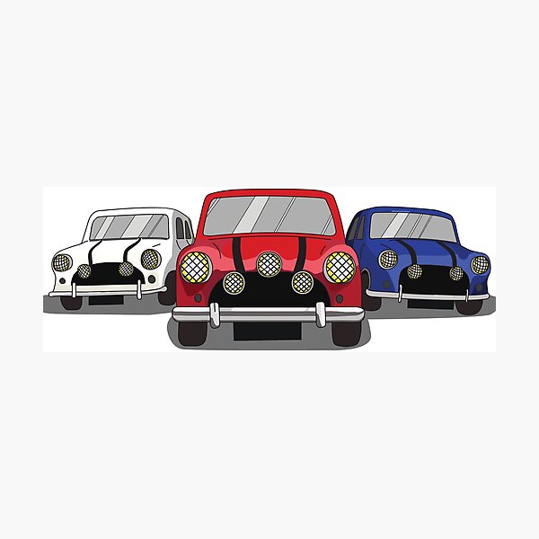 "The Italian Job" Photographic Print by Vector-Market | Redbubble