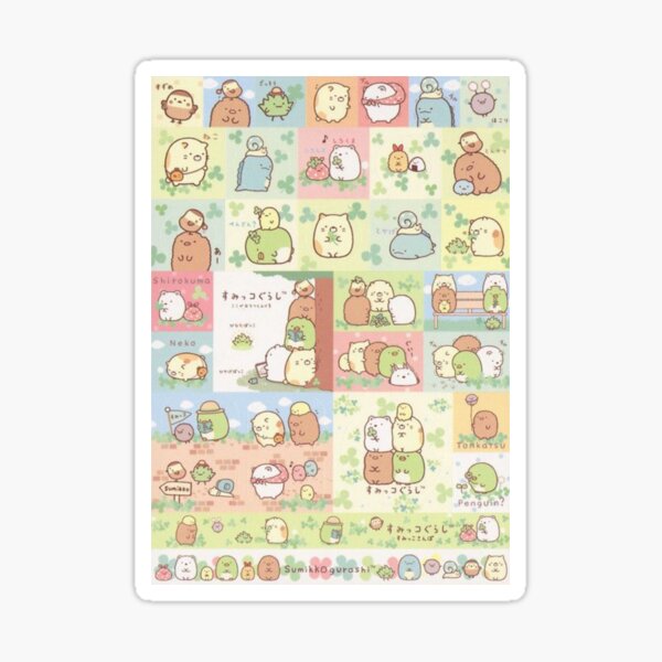 "Sumikko Gurashi 37" Sticker by Hakucat | Redbubble