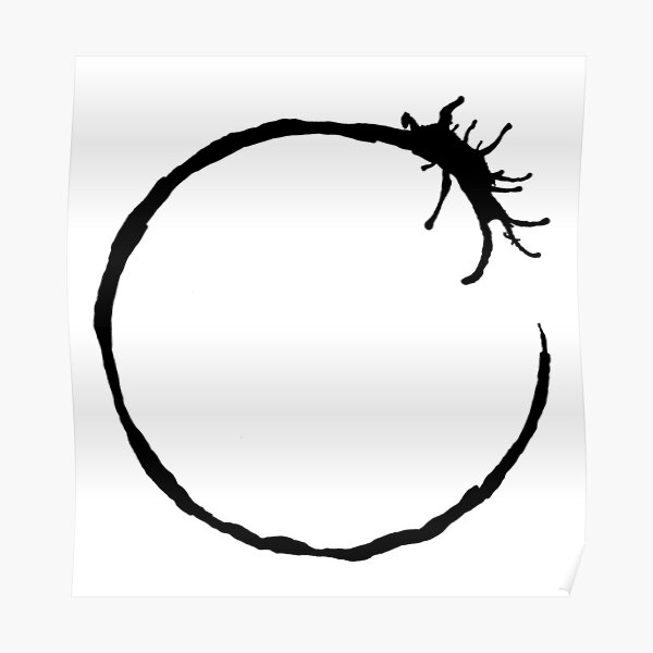 "Heptapod Language - Arrival" Poster for Sale by sanemax | Redbubble