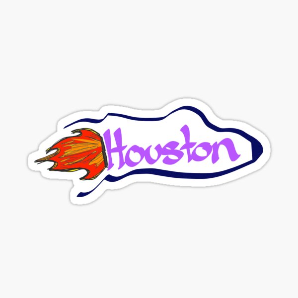 "Houston " Sticker by Toroloco98 | Redbubble
