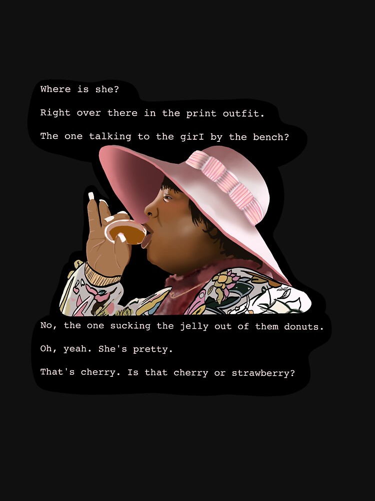 "Norbit - Rasputia sucking jelly out of donut " T-shirt for Sale by ...