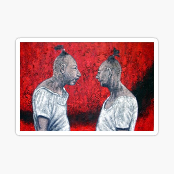 "Gabba Gabba One of Us" Sticker for Sale by Super-Pinhead | Redbubble