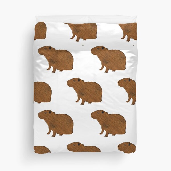 Capybara Animals Bedding | Redbubble