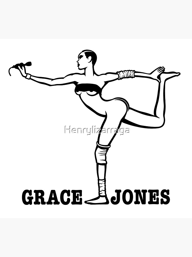 "Grace Jones" Sticker for Sale by Henrylizarraga | Redbubble