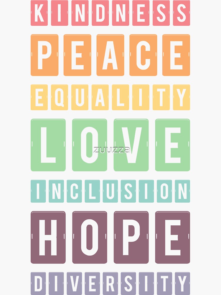 "A message of social justice and unity : Equality, Inclusion, Diversity ...