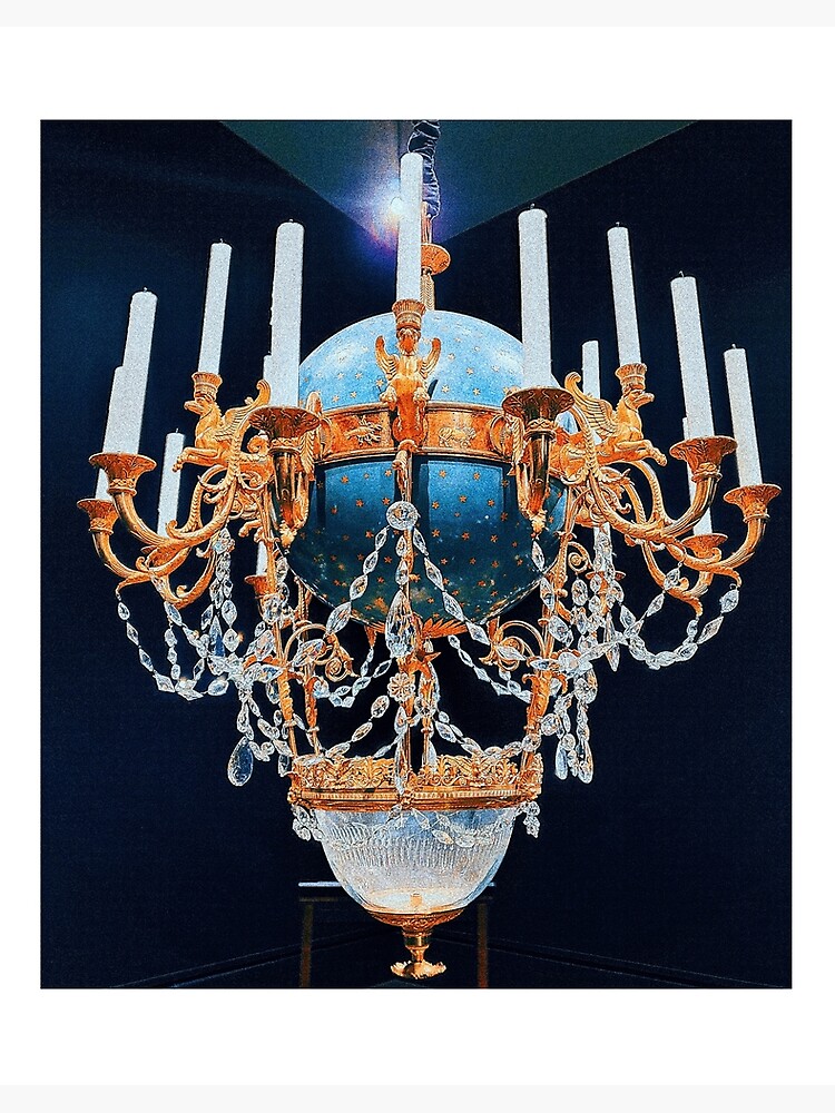 "Flight of Fancy: The Galle Chandelier" Art Board Print for Sale by ...
