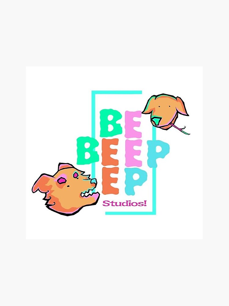 "Beep Beep Studios" Sticker for Sale by BeepBeepStudios | Redbubble