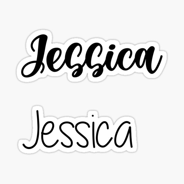 "Jessica Sticker Pack" Sticker for Sale by lisalove-design | Redbubble