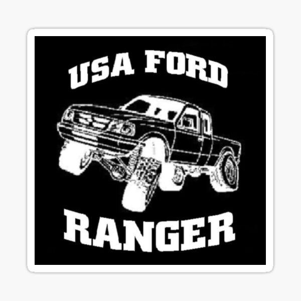 "USA Ford Ranger Logo Aufkleber" Sticker von USA-Ford-Ranger | Redbubble