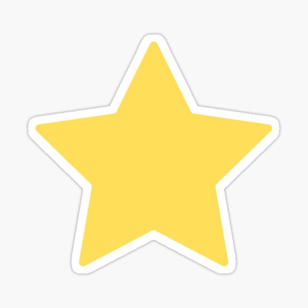 "star" Sticker for Sale by Pinapple91 | Redbubble