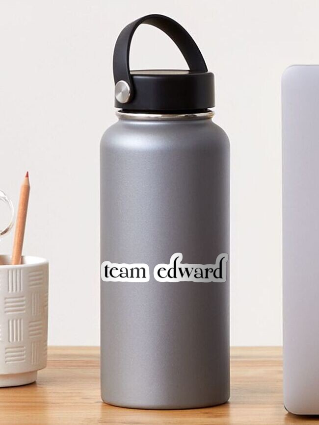 "team edward" Sticker for Sale by bess-maume | Redbubble