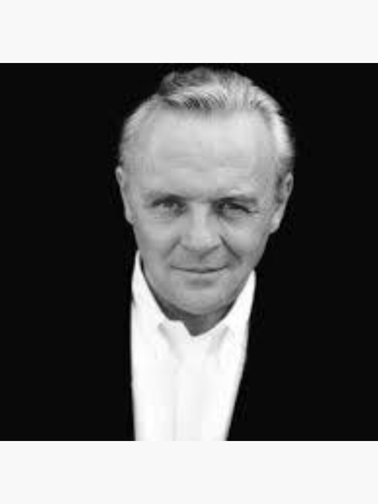 "Anthony Hopkins Black and White" Art Print for Sale by Itz-Bright ...